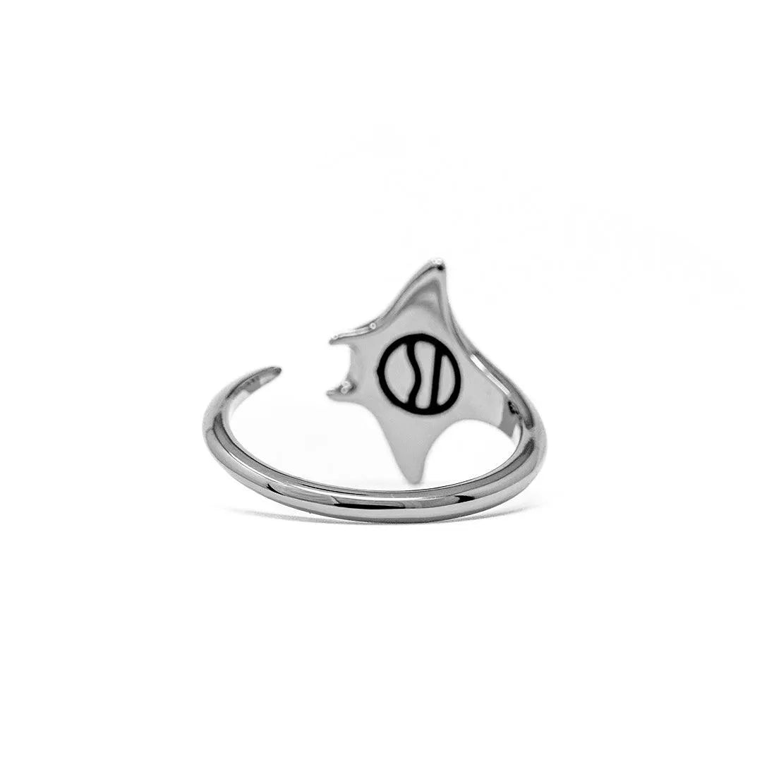 Manta Ray Ring | Cape Clasp - Jewelry For Marine Life Causes